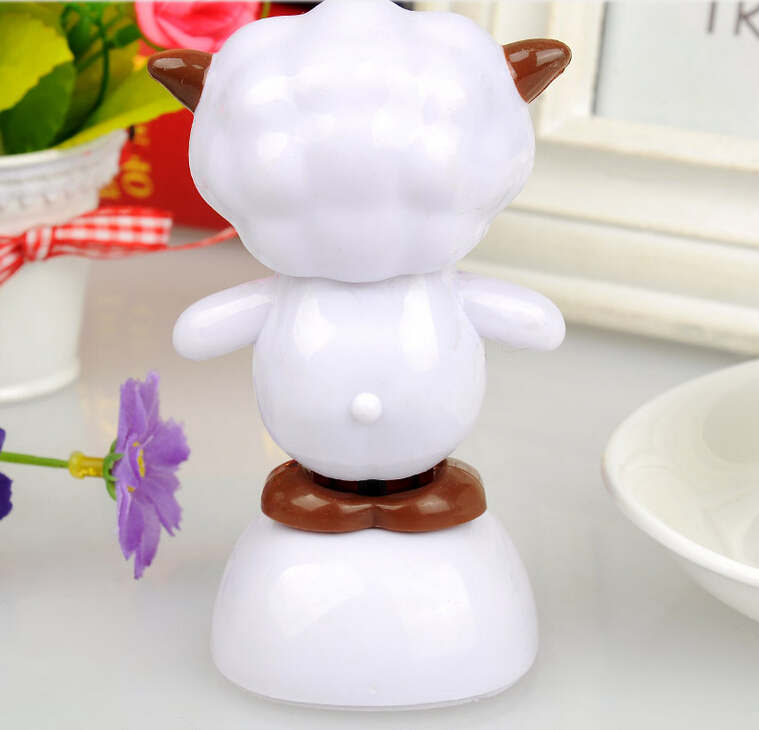 solar dancing goat toy swing solar goat flip flap solar doll car ...