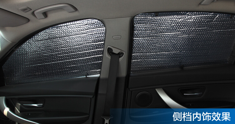 Custom design cardboard auto car roll up window sun shade - DOO SUNG ...