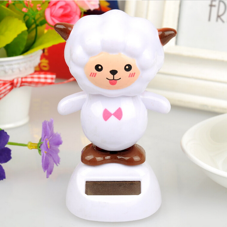 solar dancing goat toy swing solar goat flip flap solar doll car ...