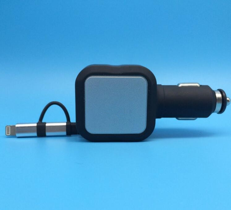 special design cell phone charging station extended car charger 4.8A ...